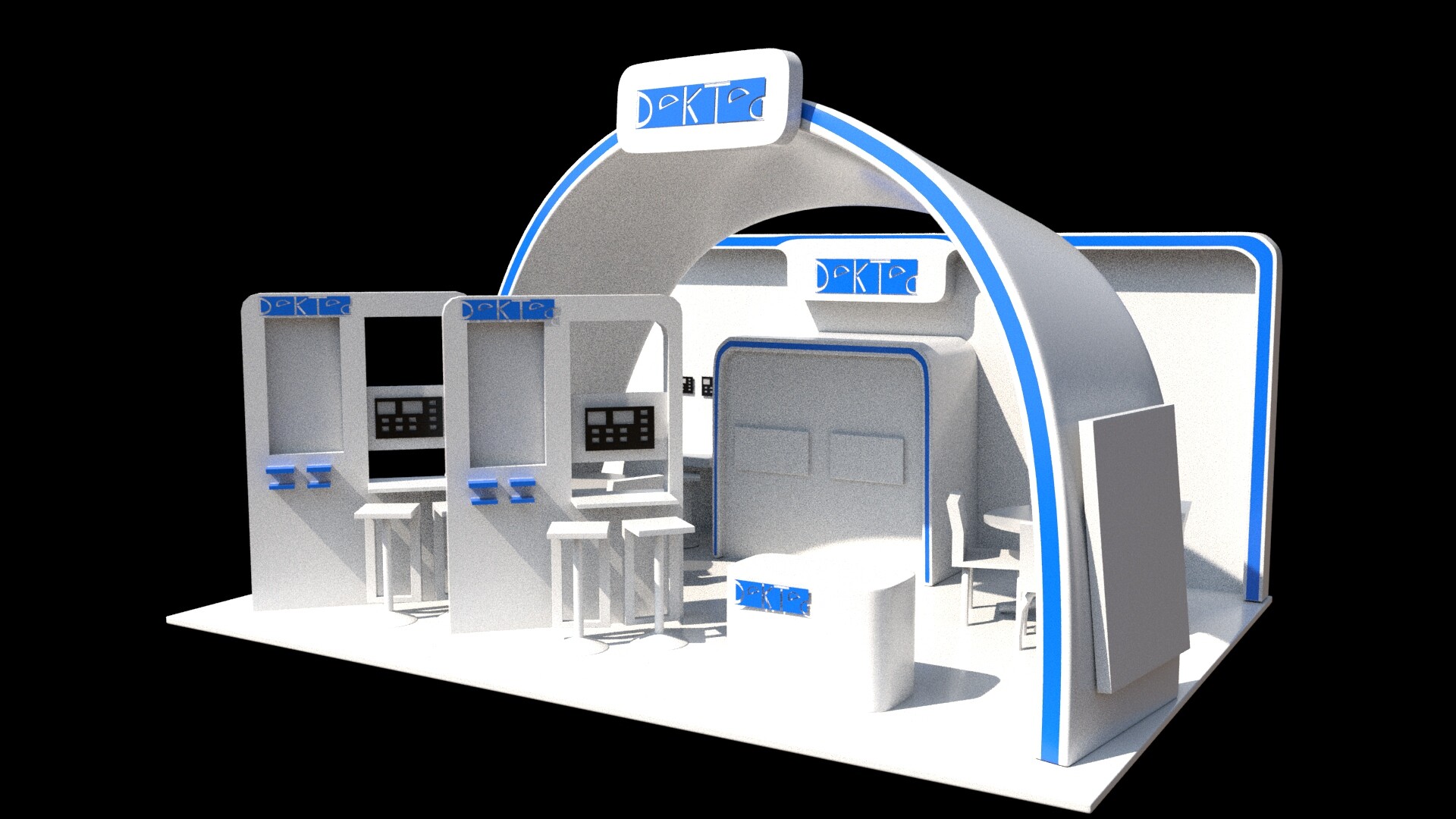 ArtStation - 3D Booth Model