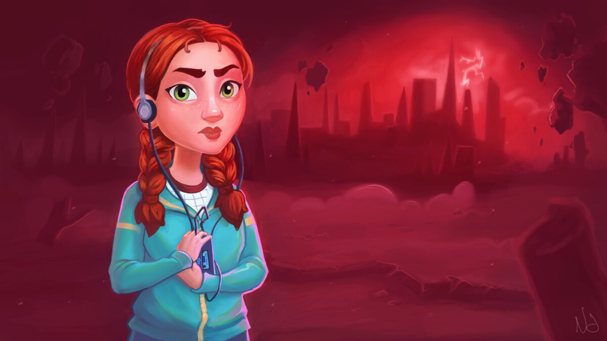 ArtStation - Maxine from Stranger Things