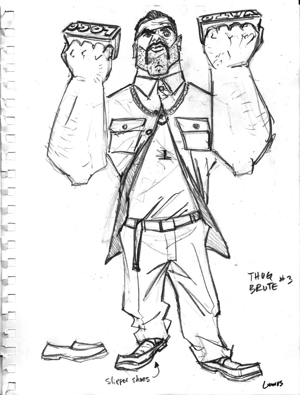 Video Game Design Sketches