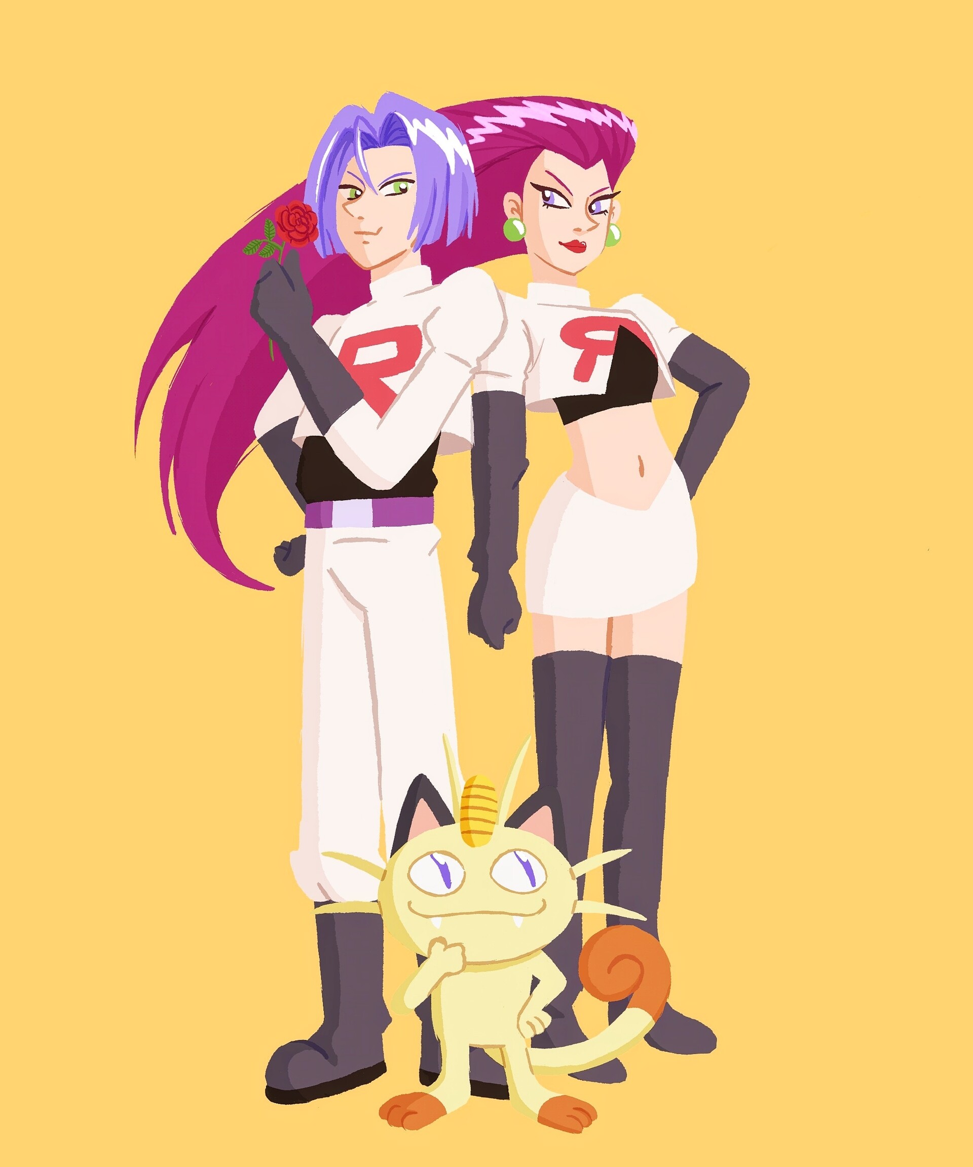 ArtStation - Character-Design : Team Rocket