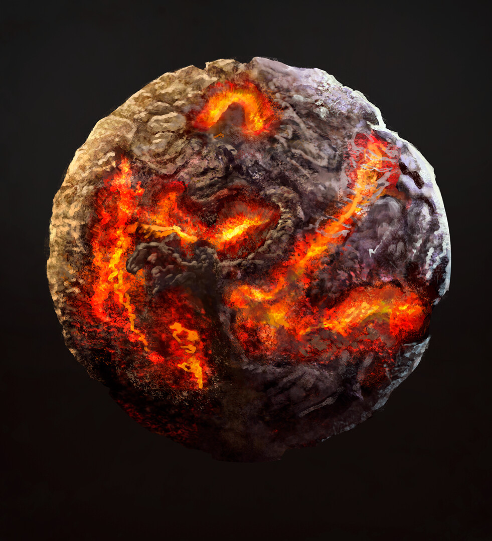 ArtStation - Lava rock