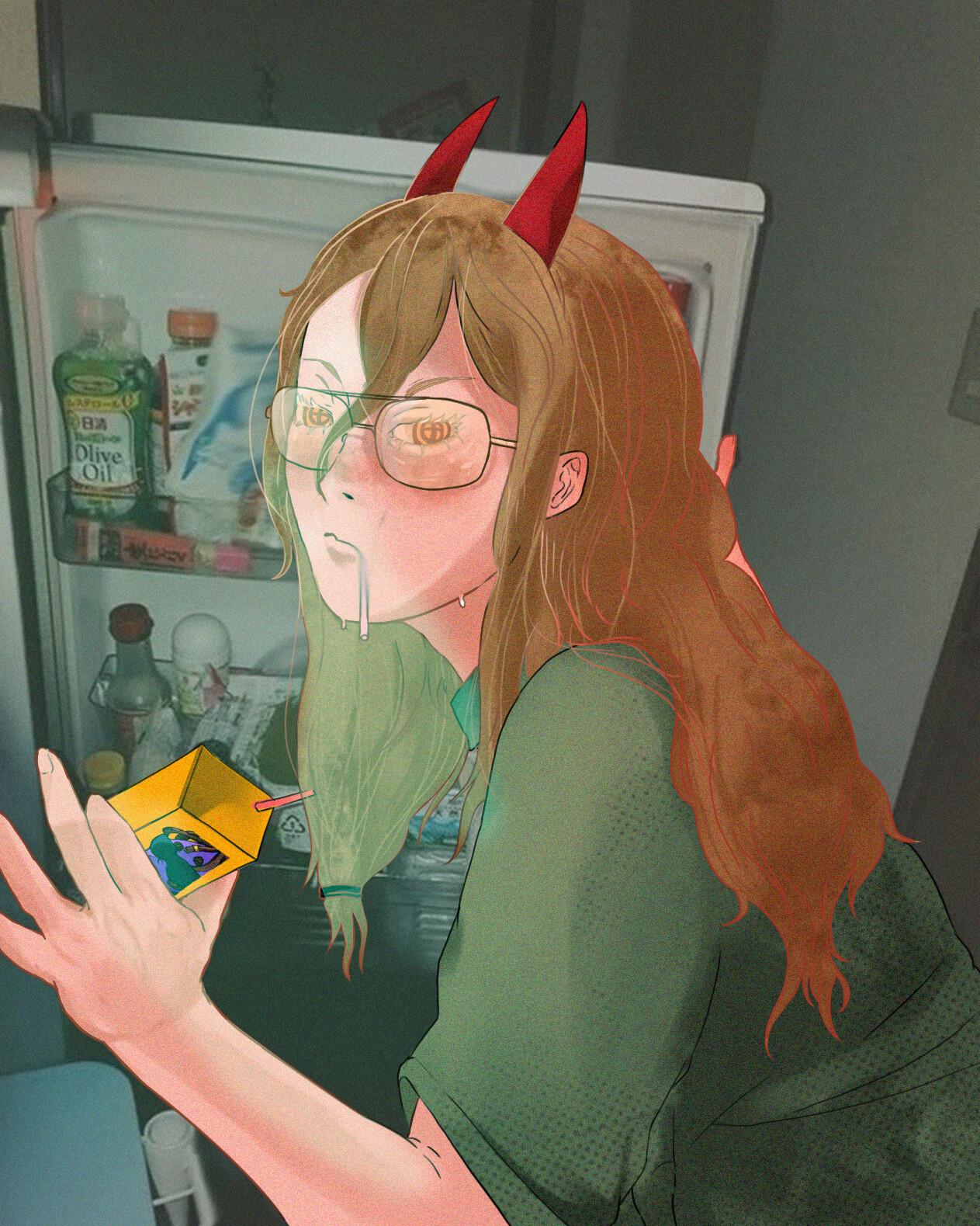 ArtStation - Chainsaw Man Power Fan Art.