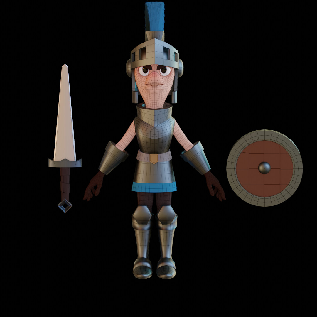 Gonzalo Fernandez - Cartoon knight