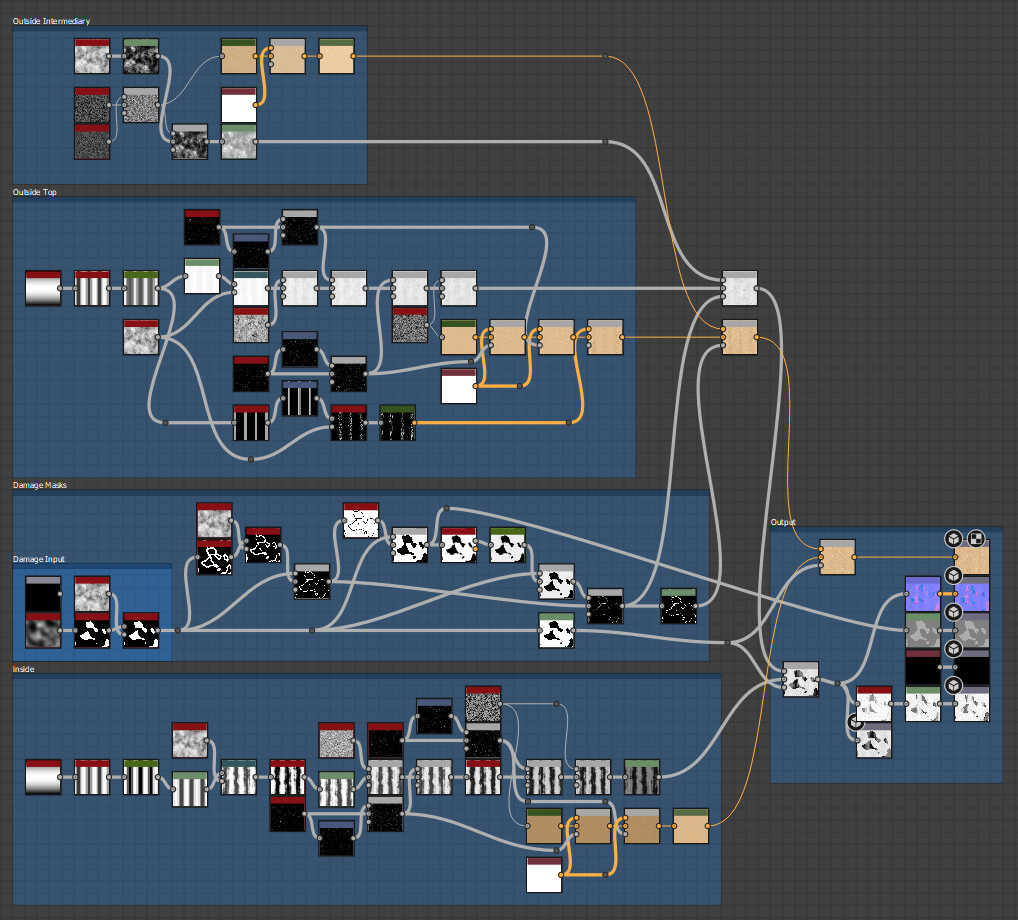 Zachary Ashenford - Cardboard Damageable - Substance Designer
