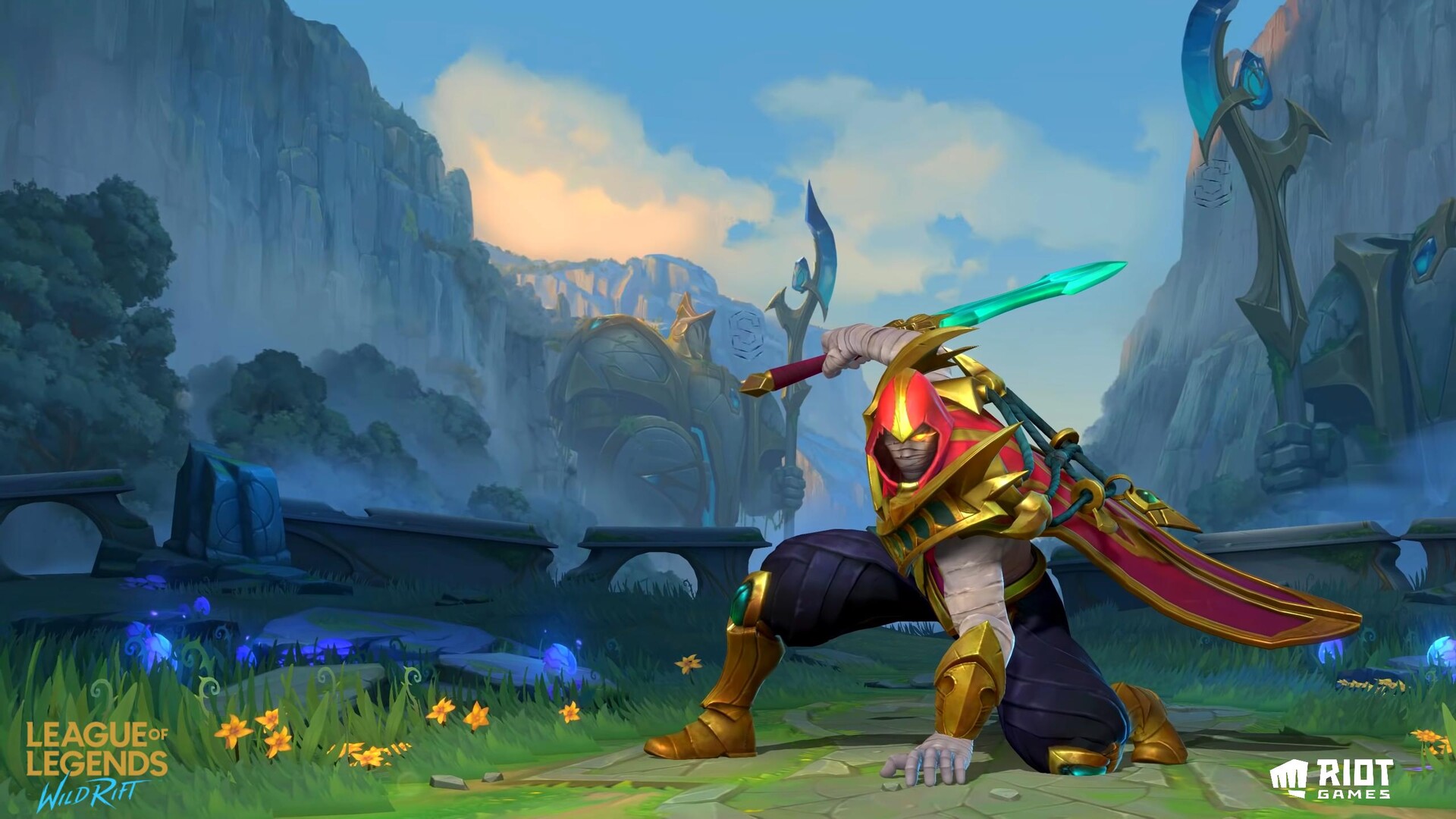 DON - Sand Wraith Pyke Wild Rift Skin Turntable Animation