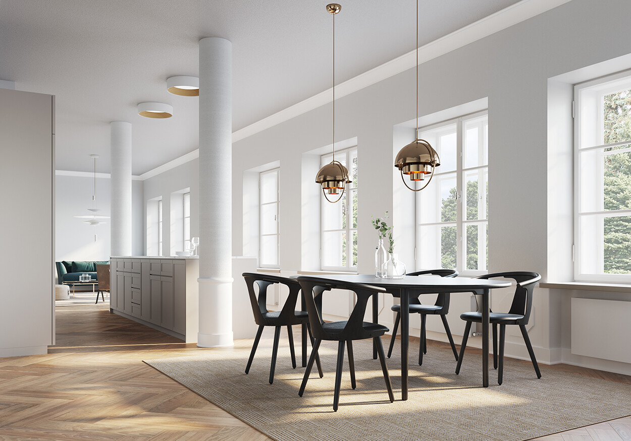 ArtStation - Interiors in 3Ds Max + Corona