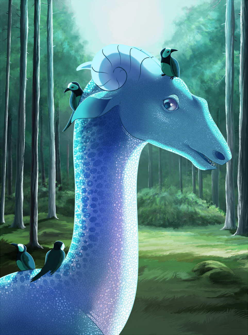 ArtStation - Forest Birds