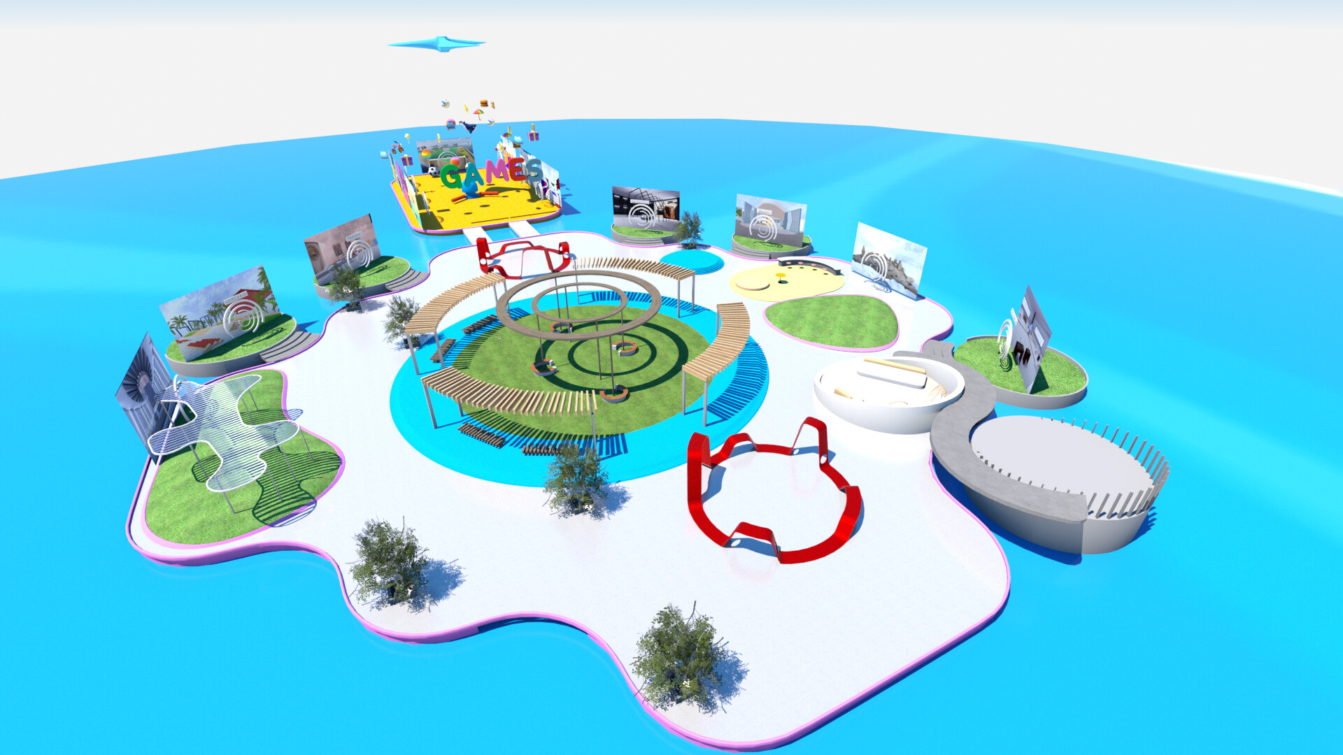 ArtStation - Unity WebGL Metaverse Art