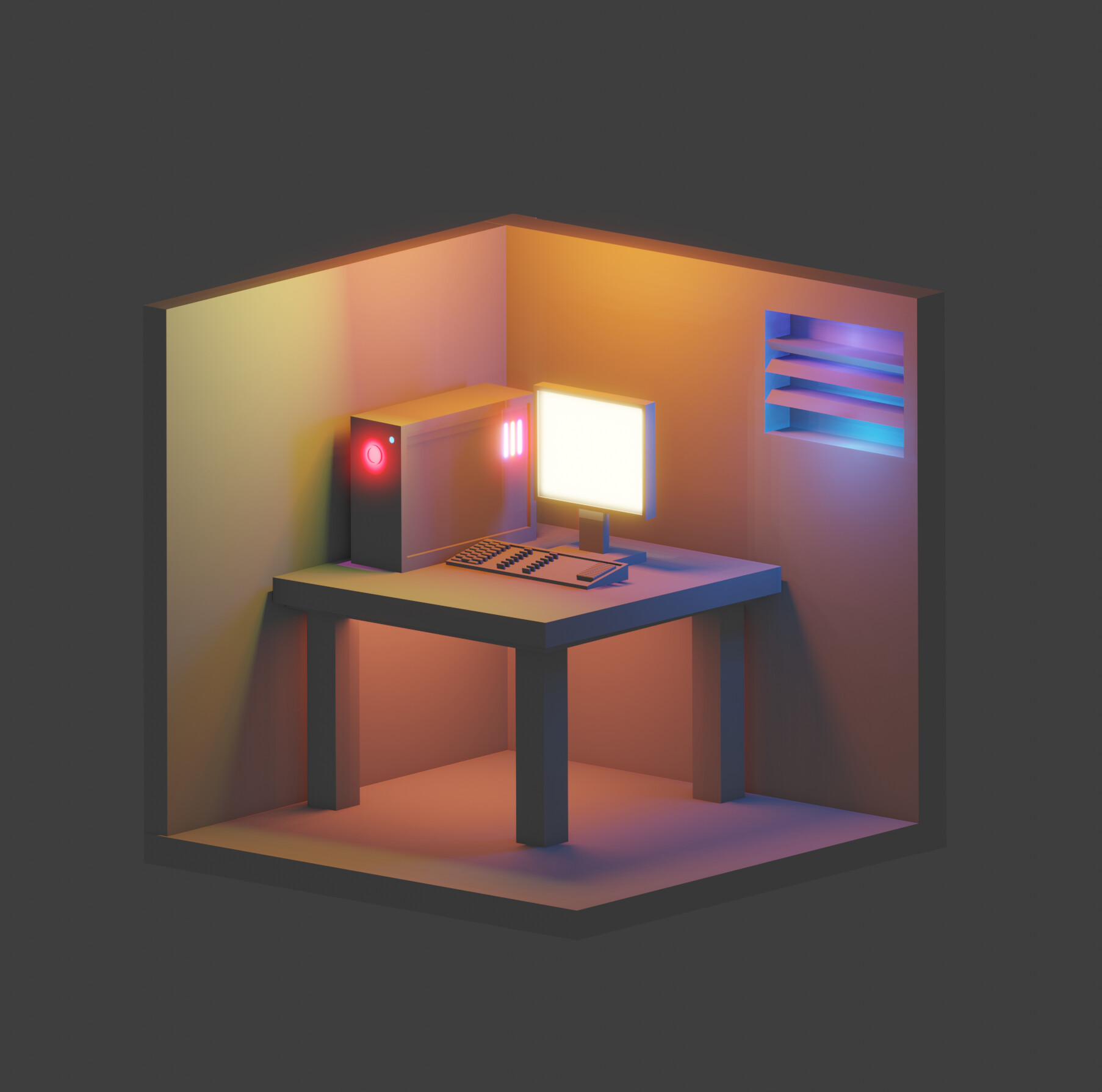 ArtStation - ROOMS my first render