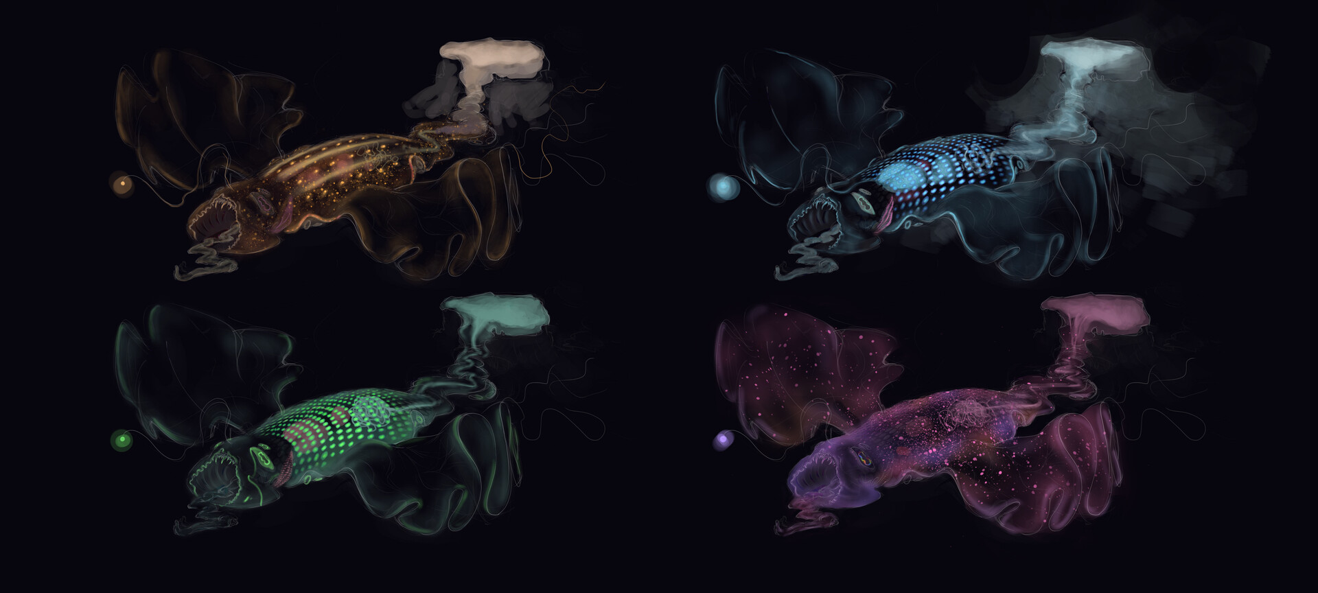 Guillermo Fraga - Abyssal Creature (Deep-sea)