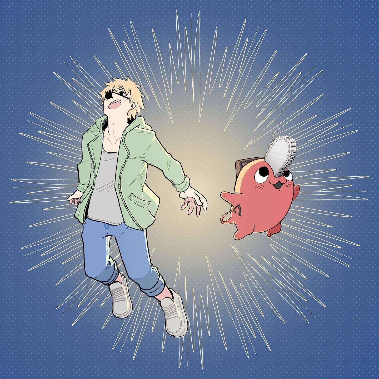 ArtStation - Chainsaw man Fanart