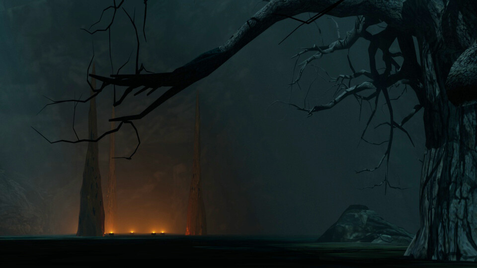 ArtStation - Cave_Night