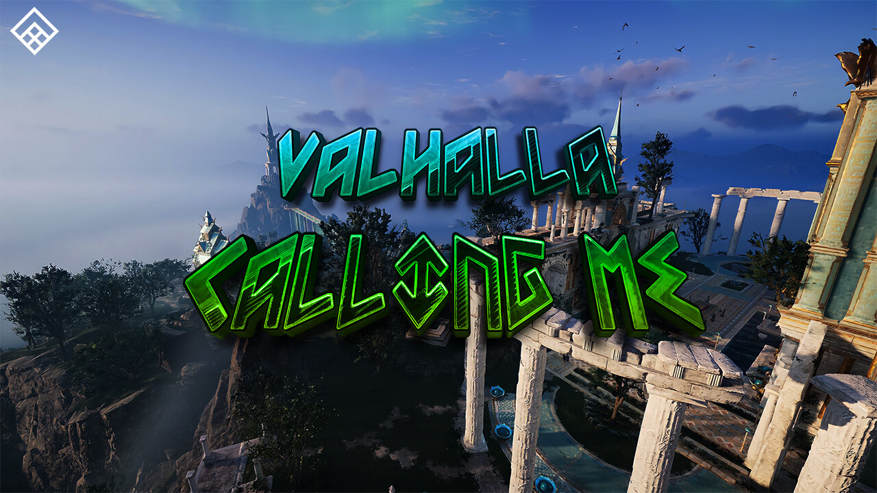 ArtStation - Youtube thumbnail Valhalla Calling Me
