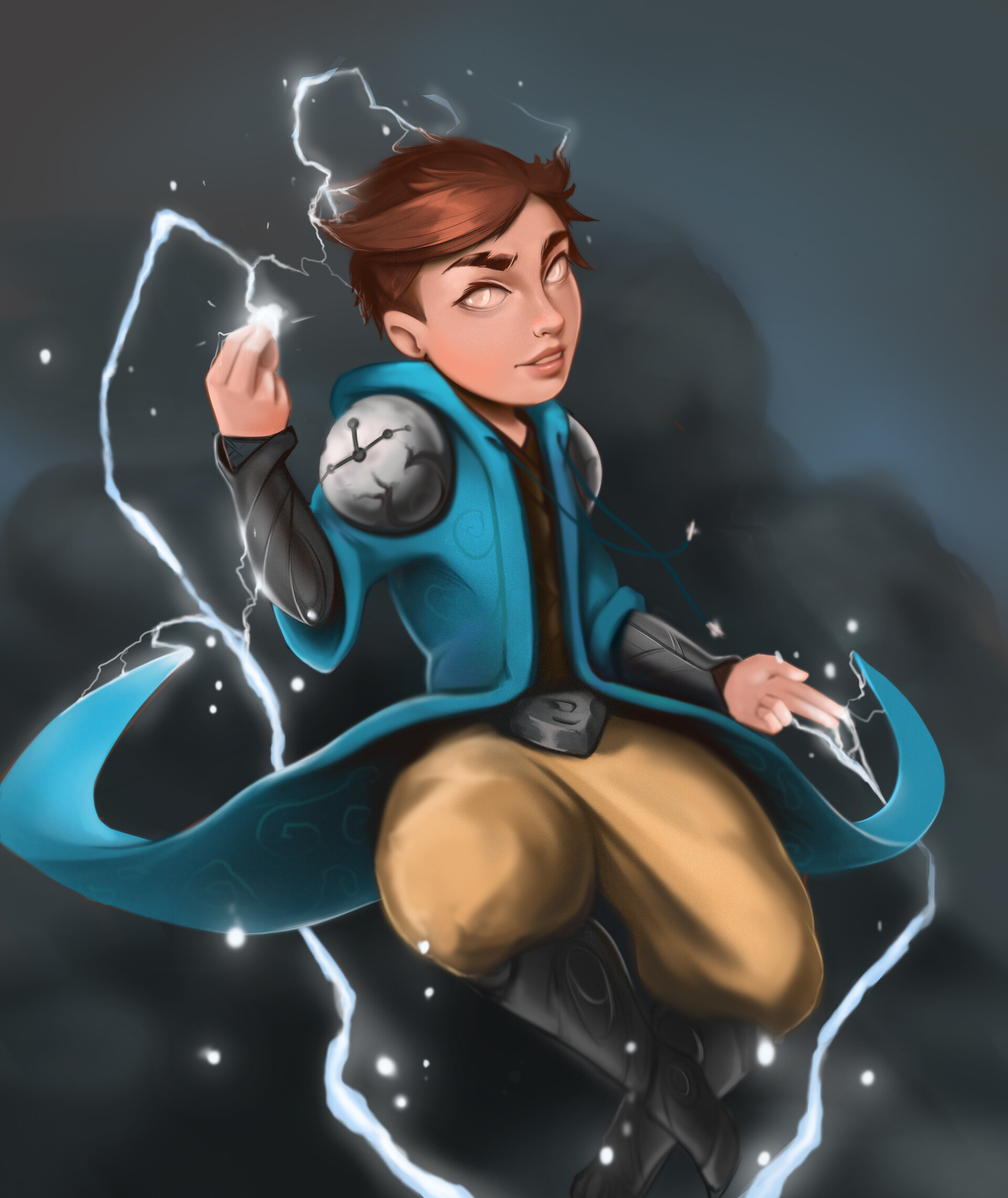 ArtStation - Sam - The Lightning Guard