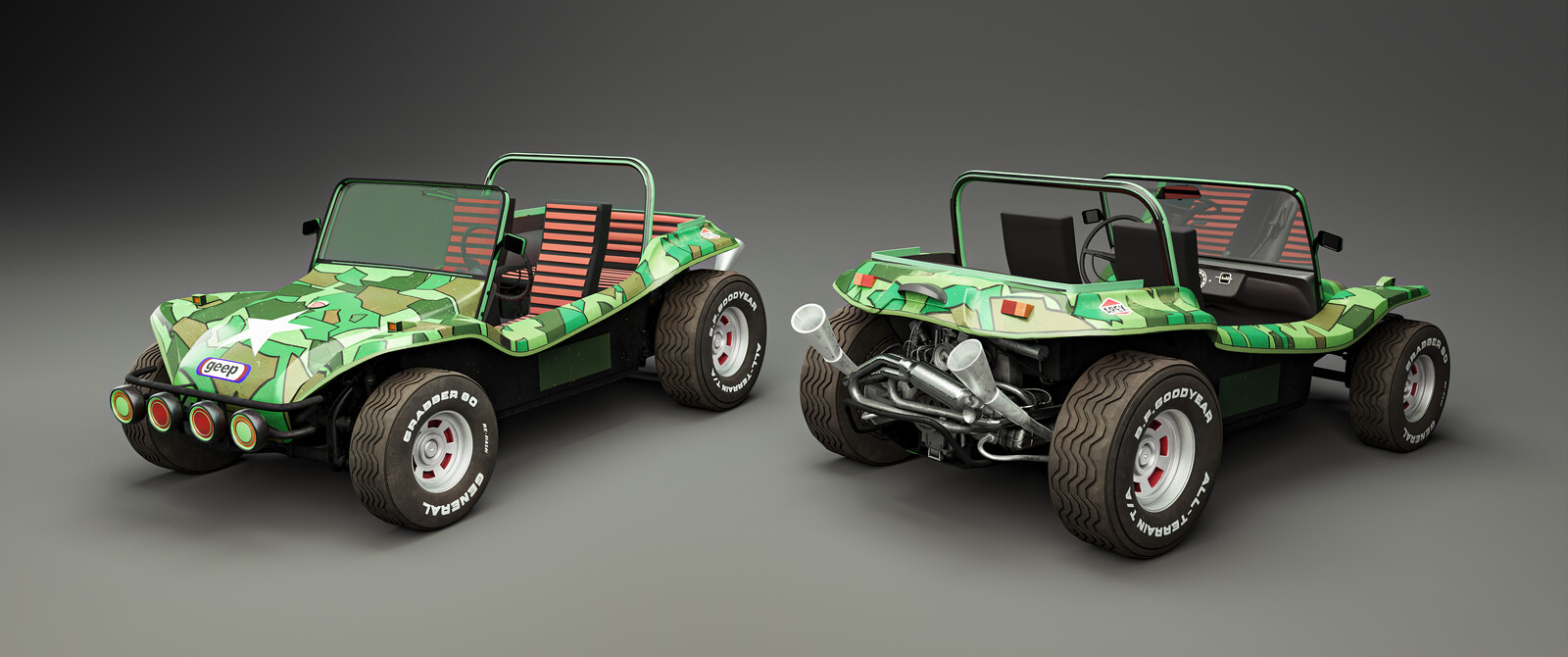 Acool rocket - Gorillaz Geep