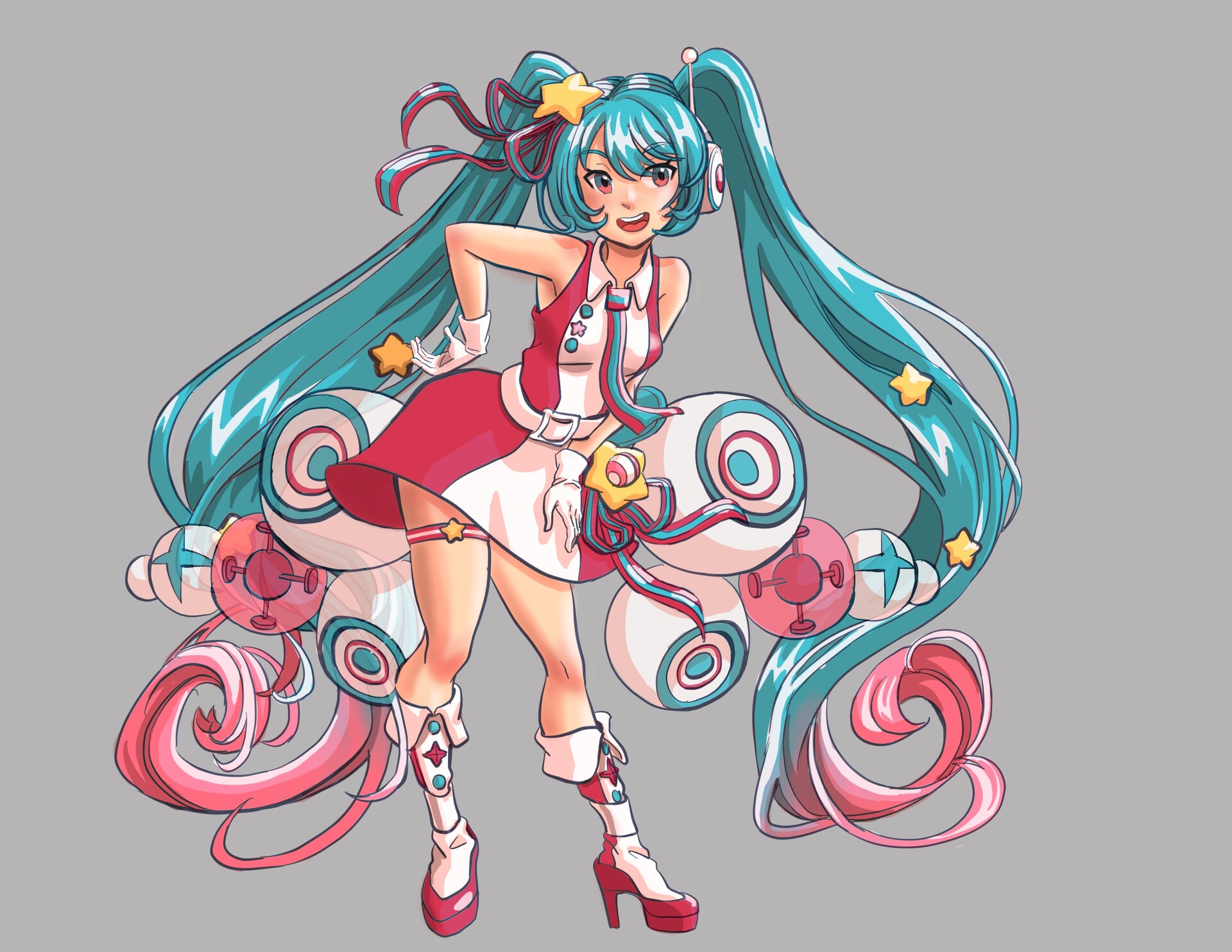 ArtStation - Hatsune Miku magical mirai 2022