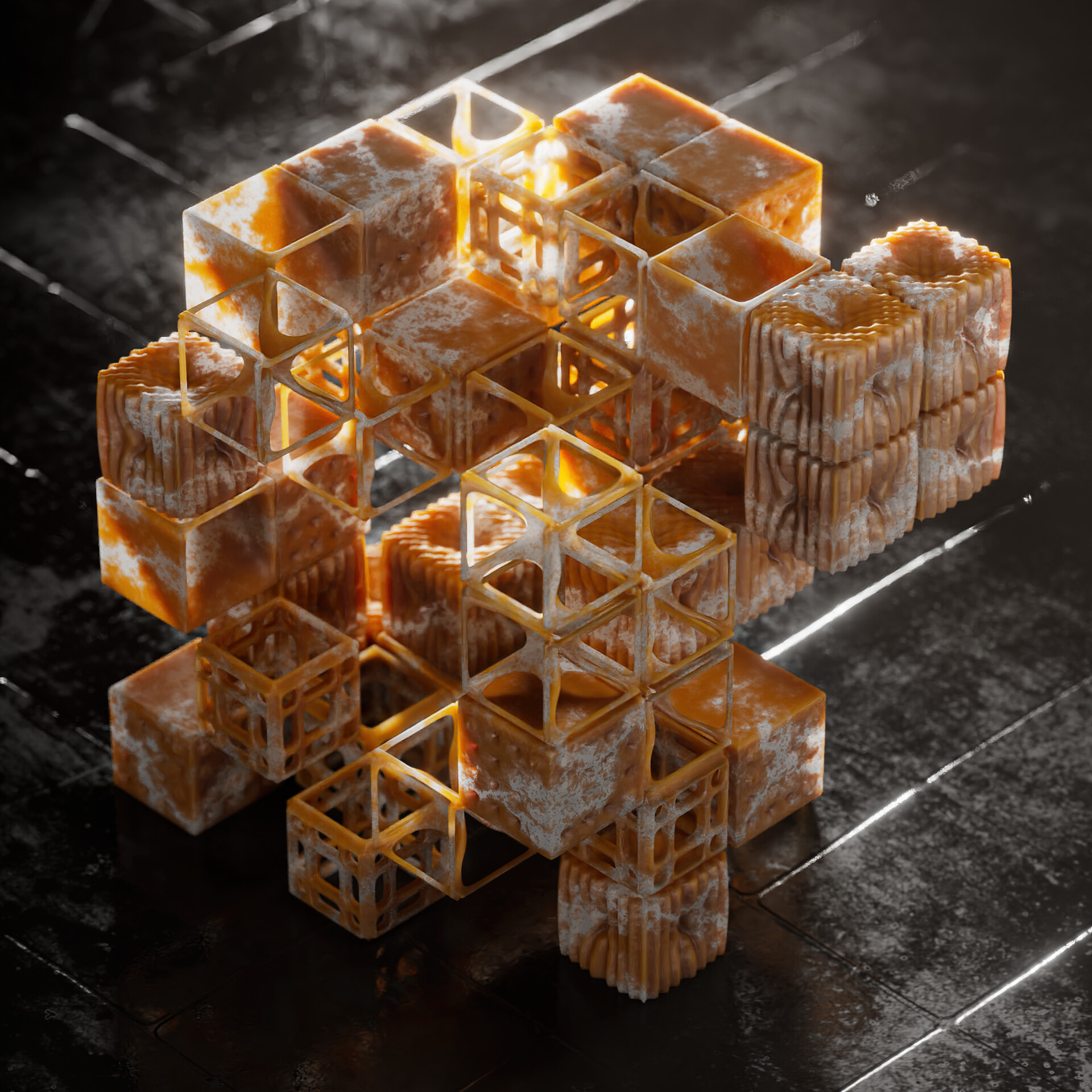 ArtStation - Cube structure