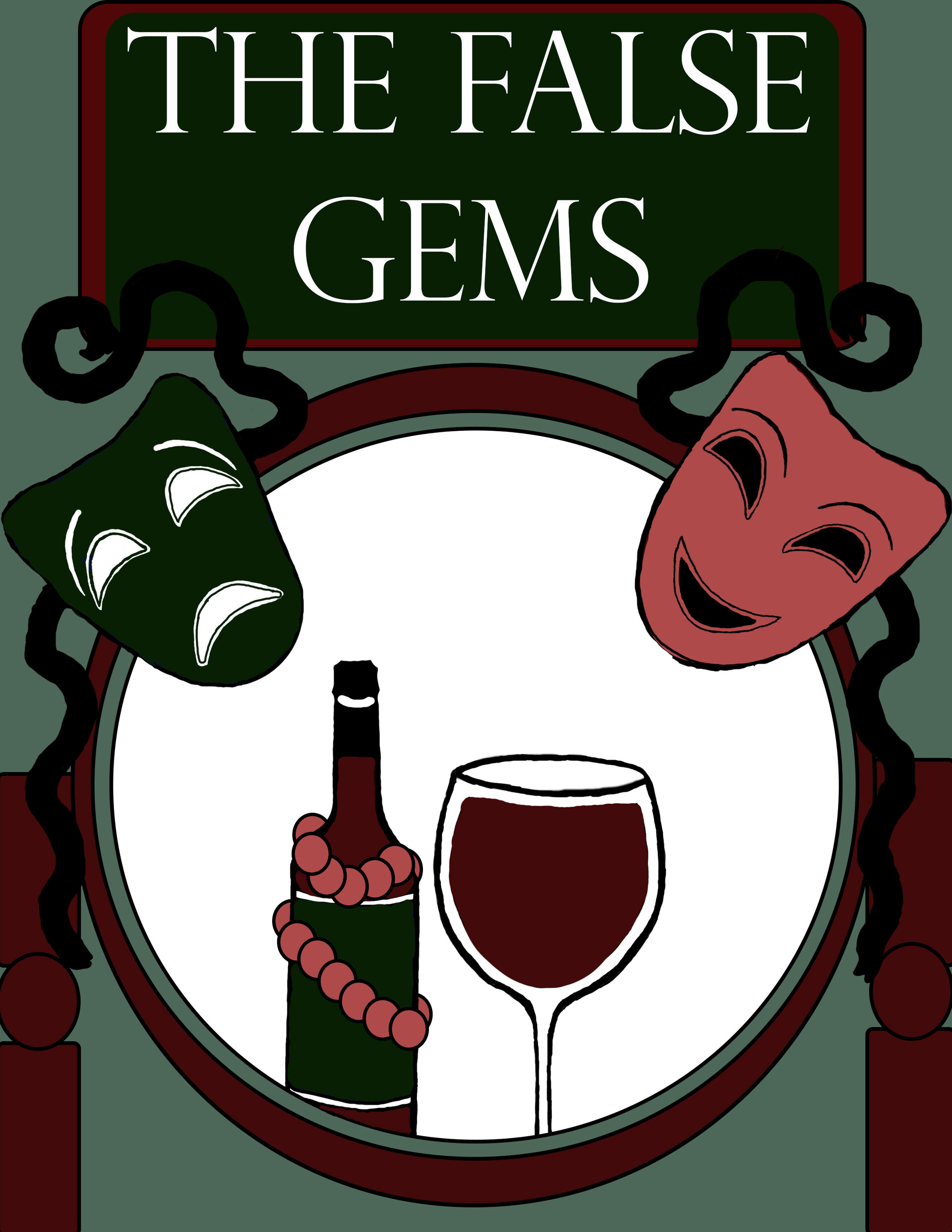 ArtStation - The False Gems Book Cover Concepts