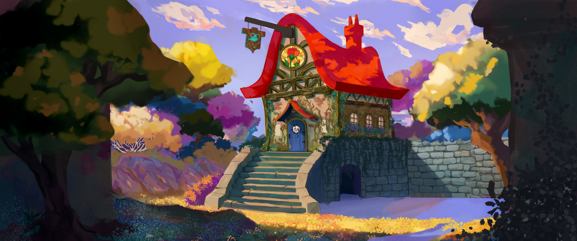 ArtStation - Environment - Fantasy Cottage