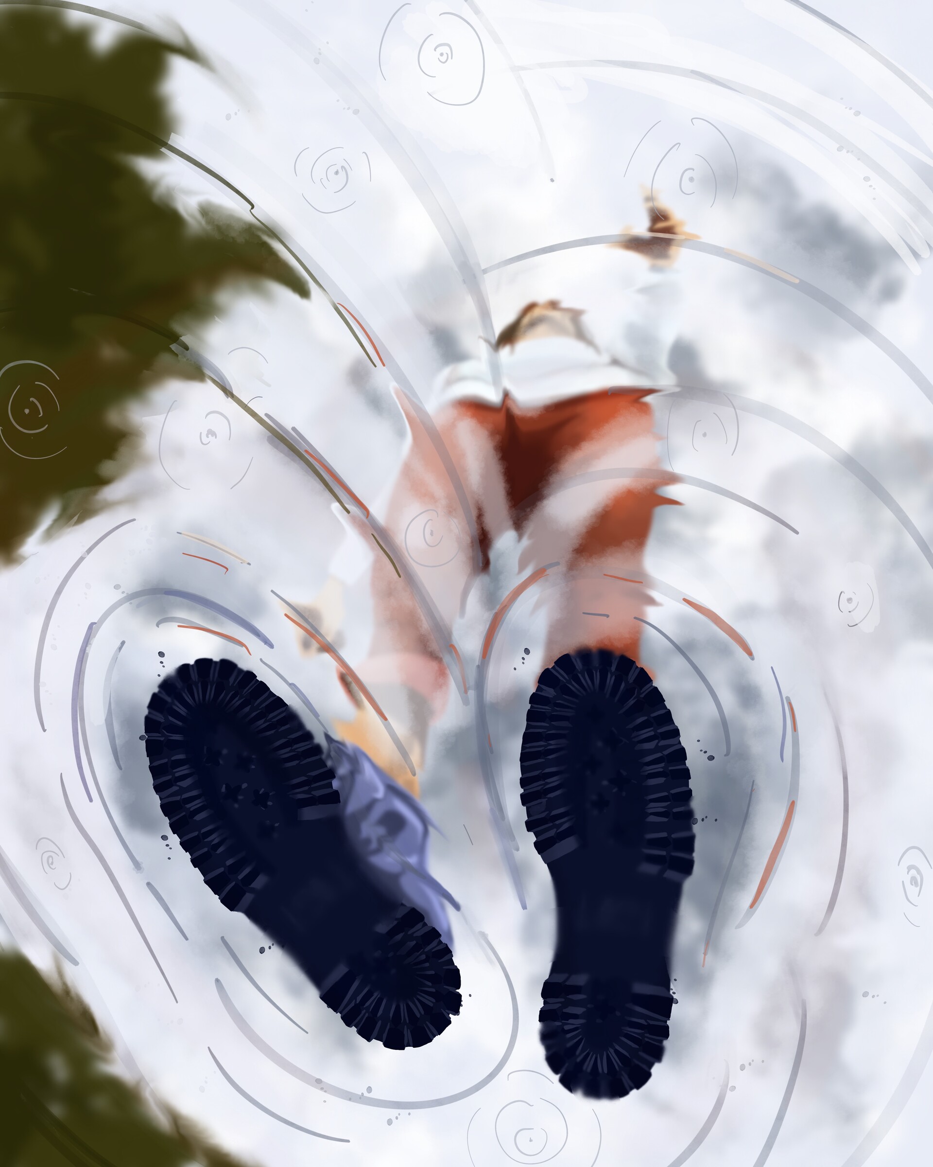 ArtStation - Puddle Perspective