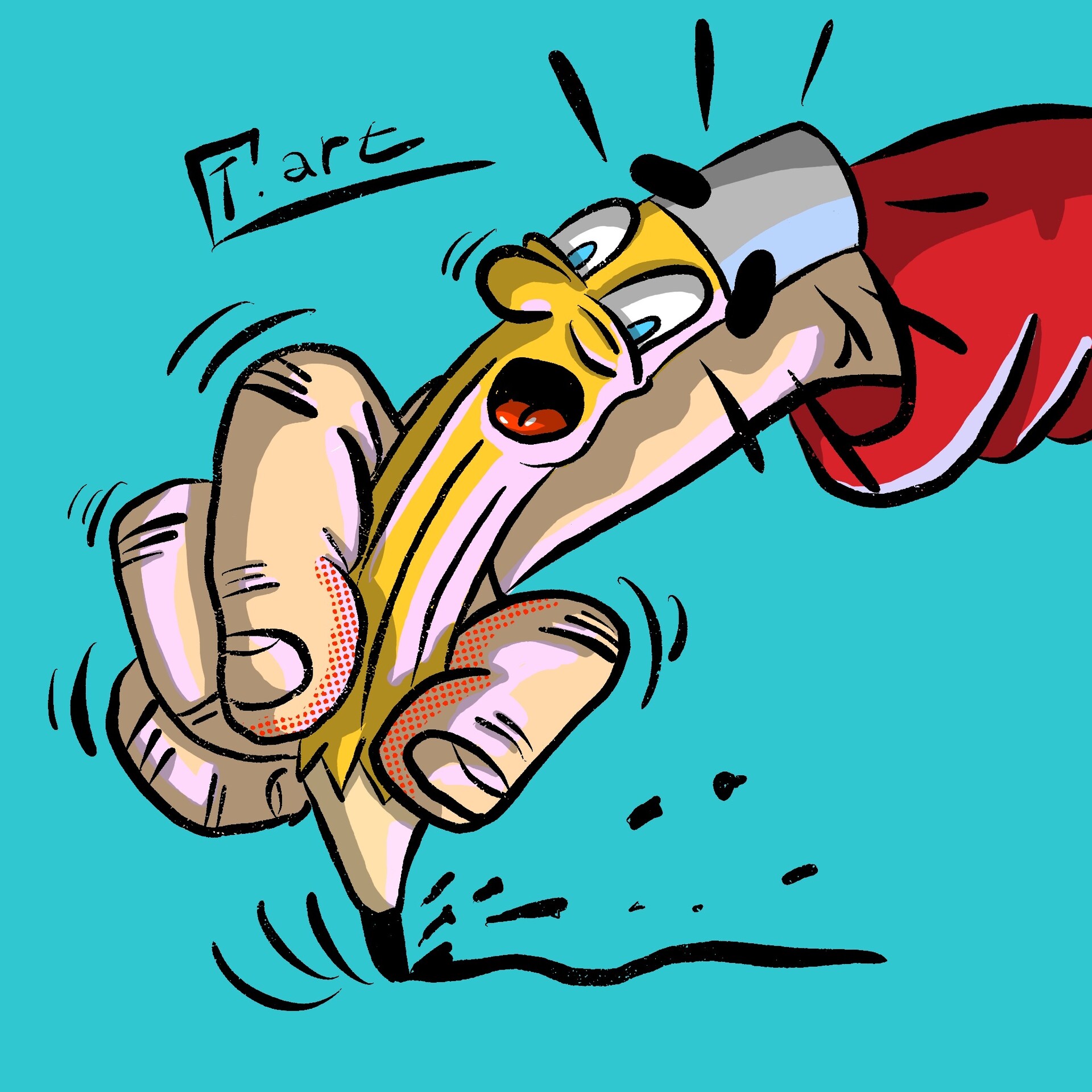 ArtStation - When the teacher on the exam says: five more minutes!