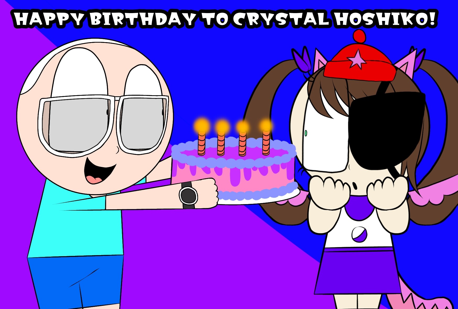 ArtStation - Happy Birthday to Crystal Hoshiko!