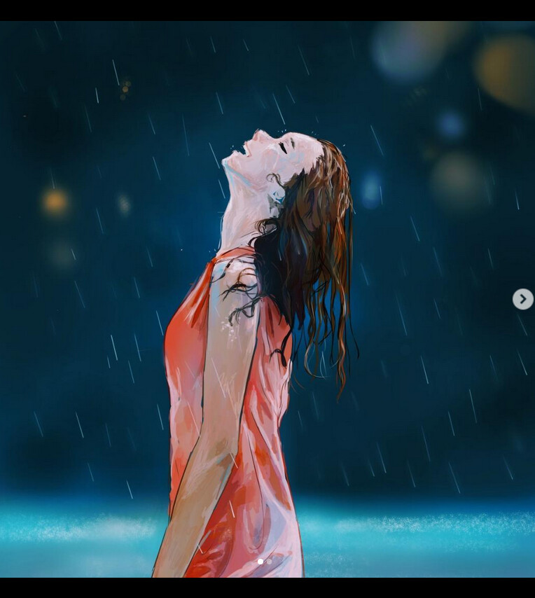 ArtStation - In the rain