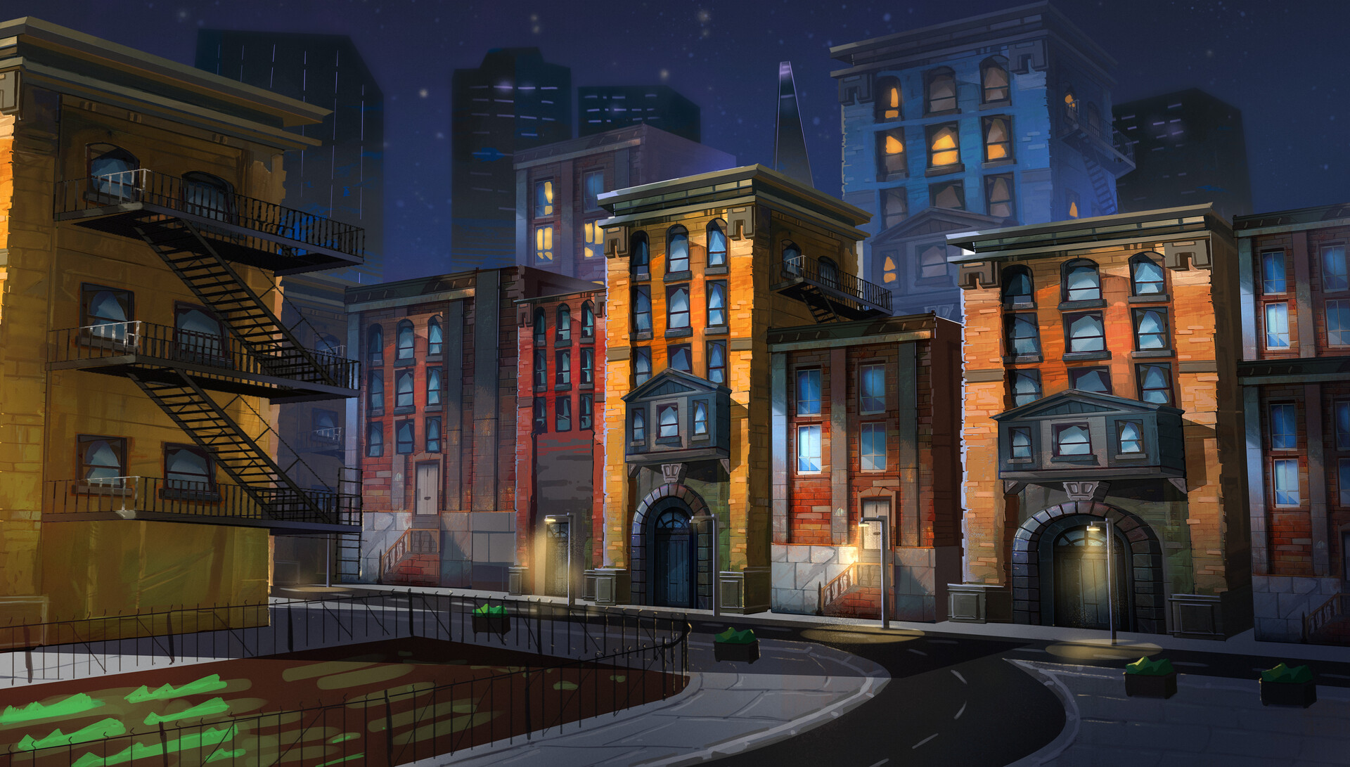 ArtStation - Town Concepts