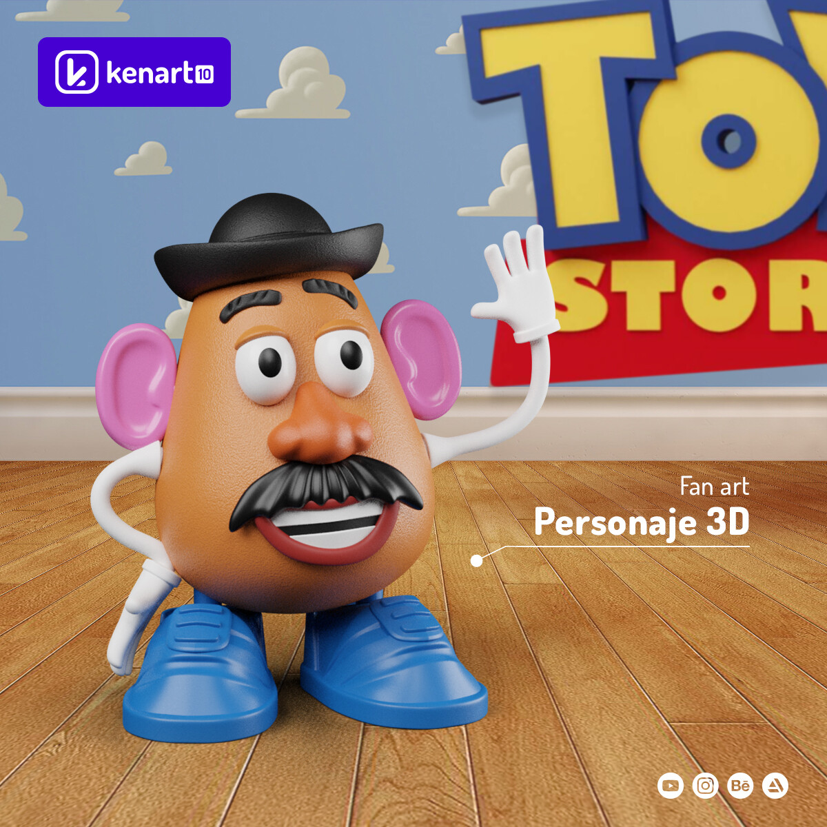 ArtStation - Fan art, Toy Story