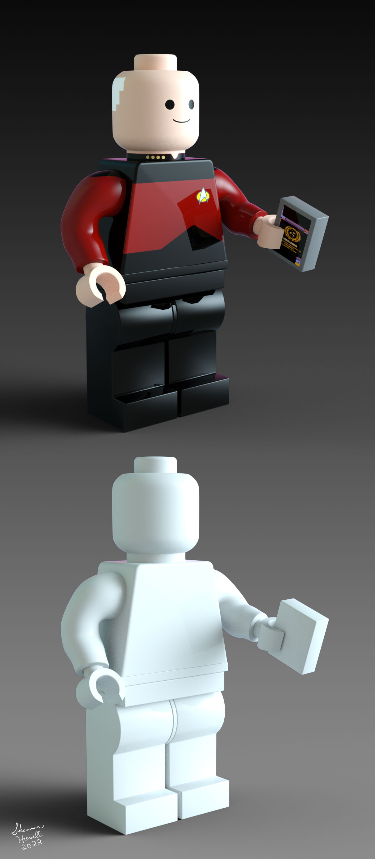 ArtStation - Captain Jean Luc Picard