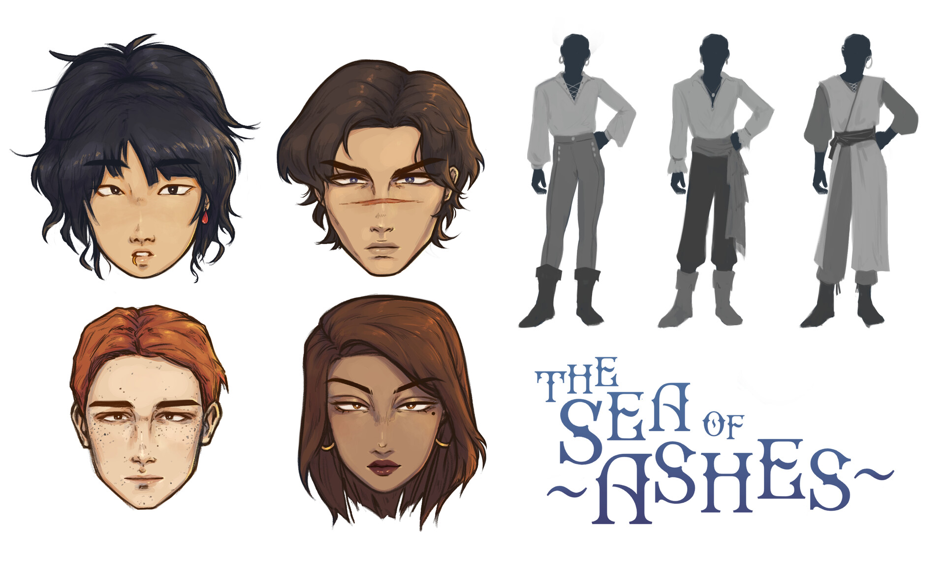 ArtStation - The Sea of Ashes Video Game Concept