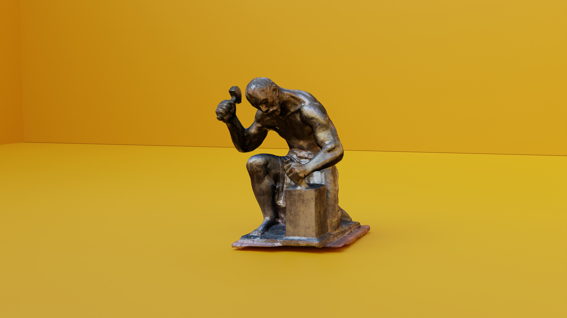 ArtStation - Photogrammetry of Springville, UT Art Museum Sculpture