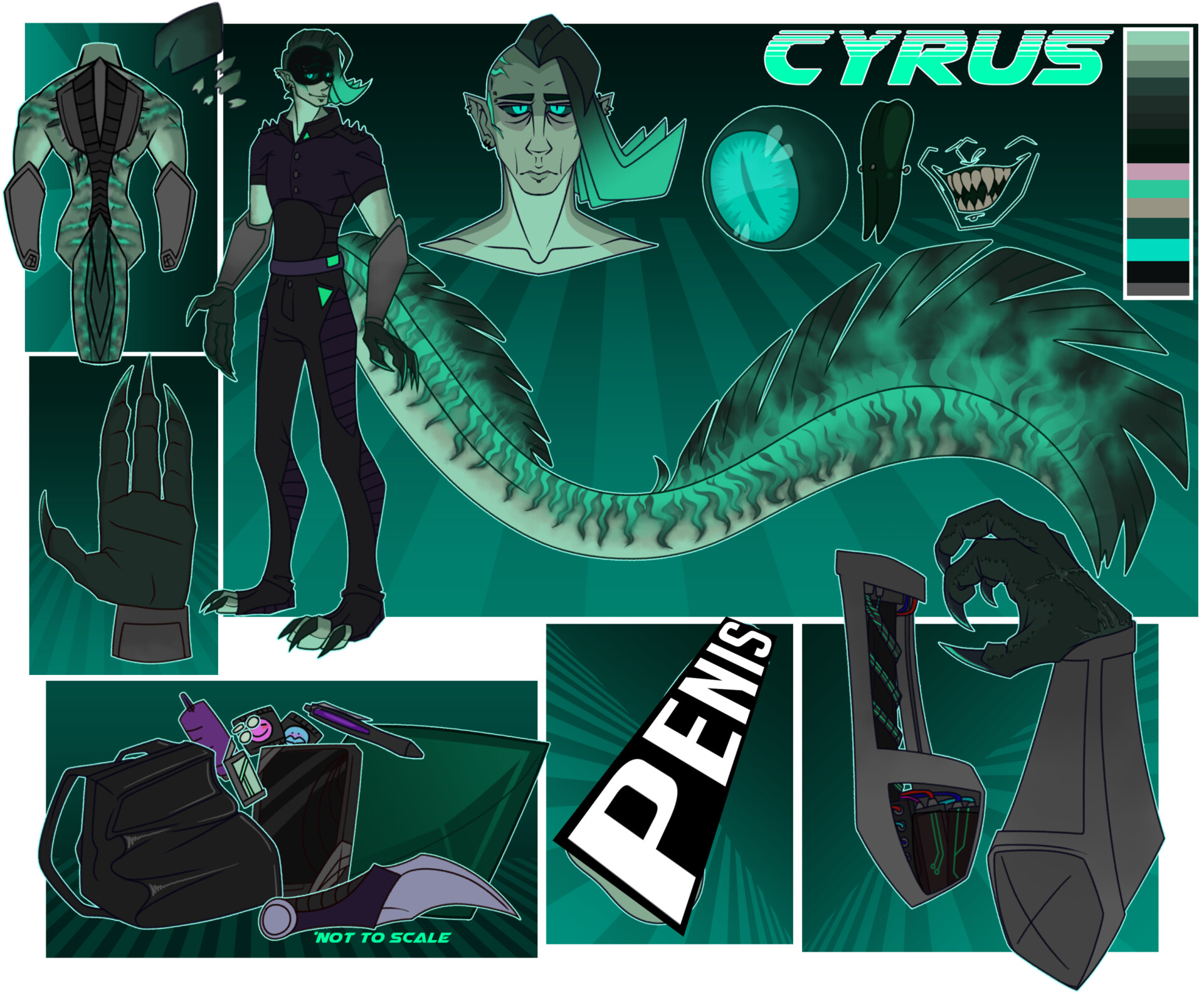 ArtStation - Cyrus Reference V2