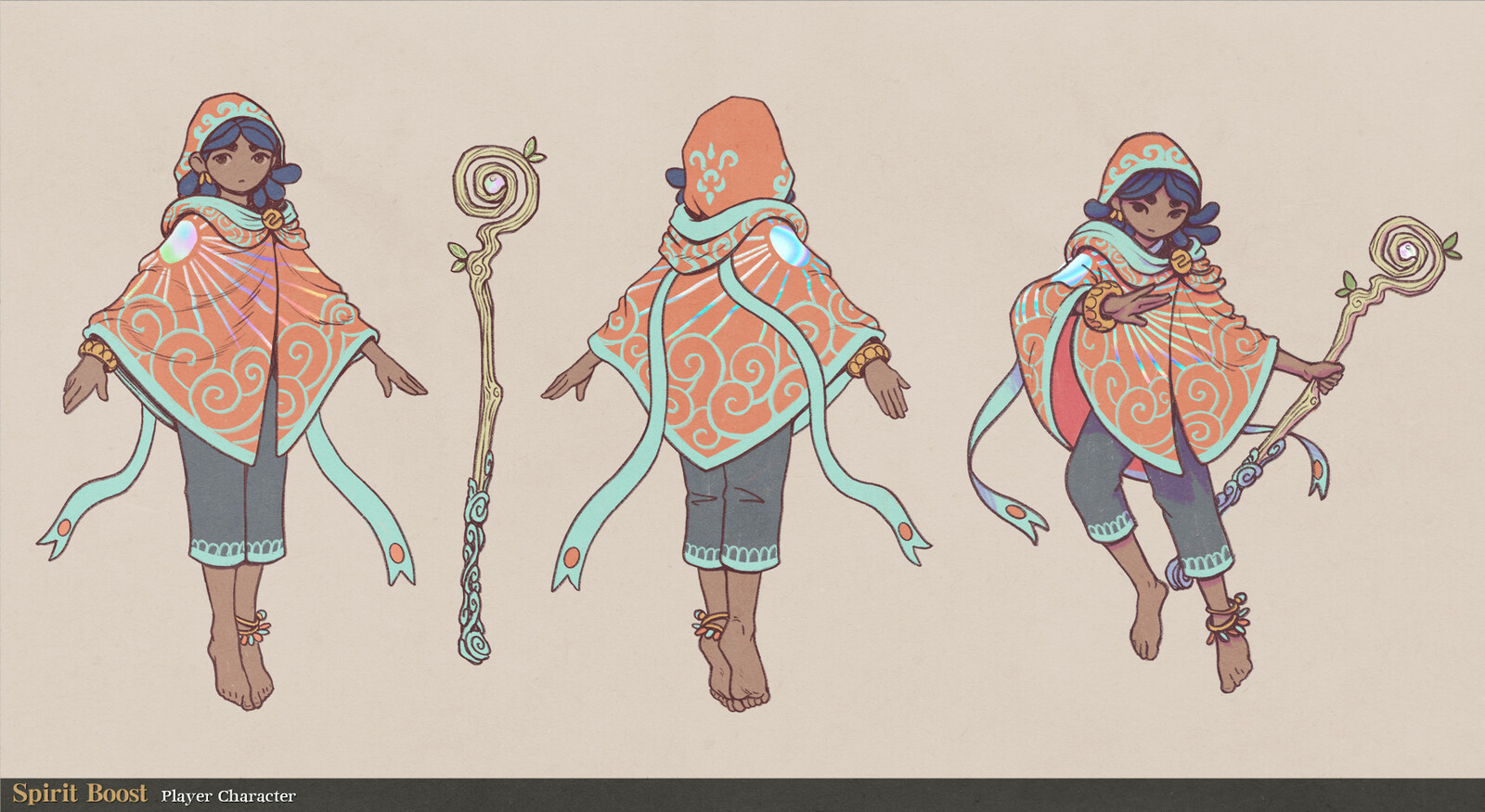 Sam Carr - Spirit Boost Concept Art