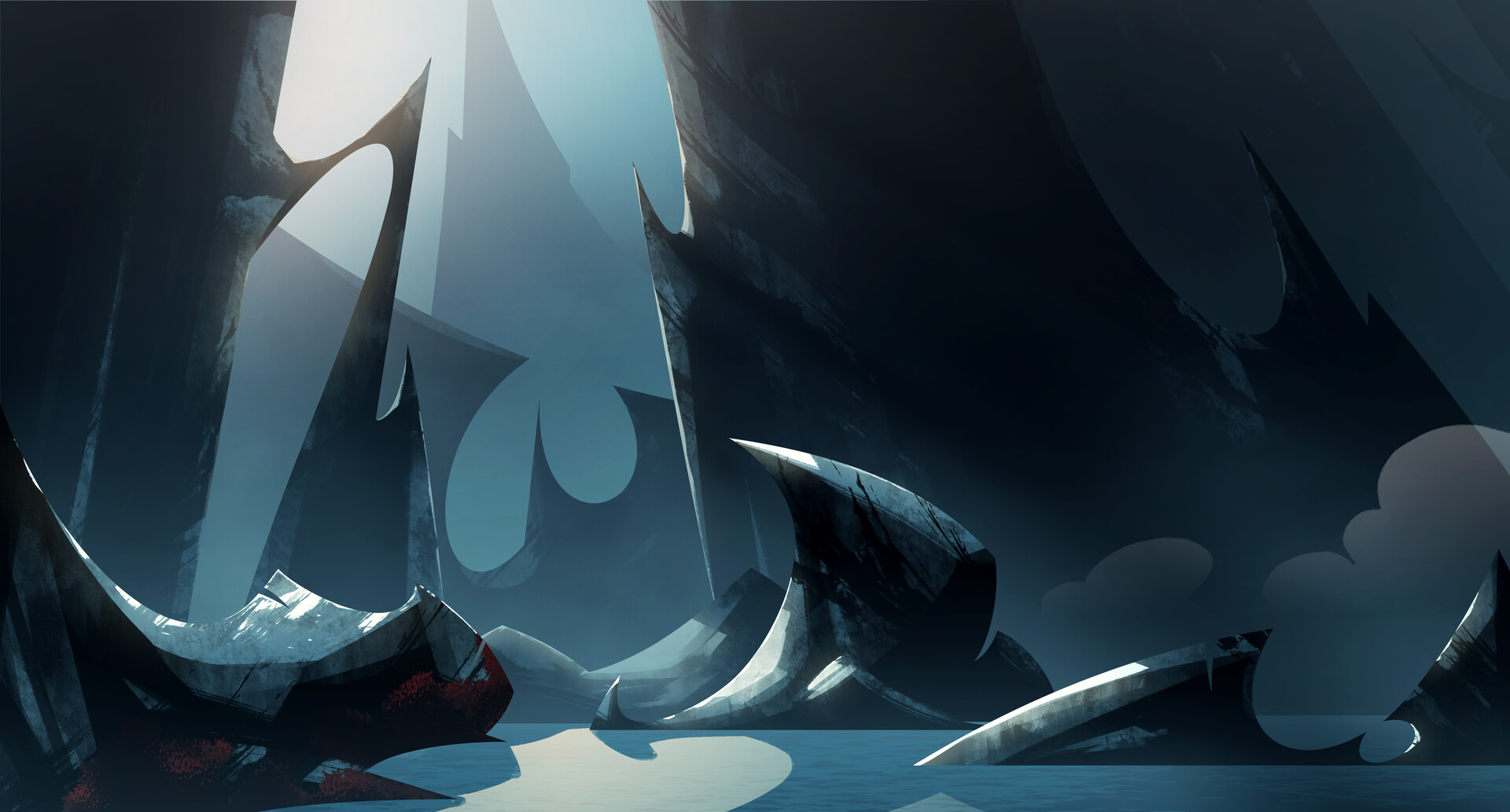 ArtStation - Backgrounds for Monsters of the Past