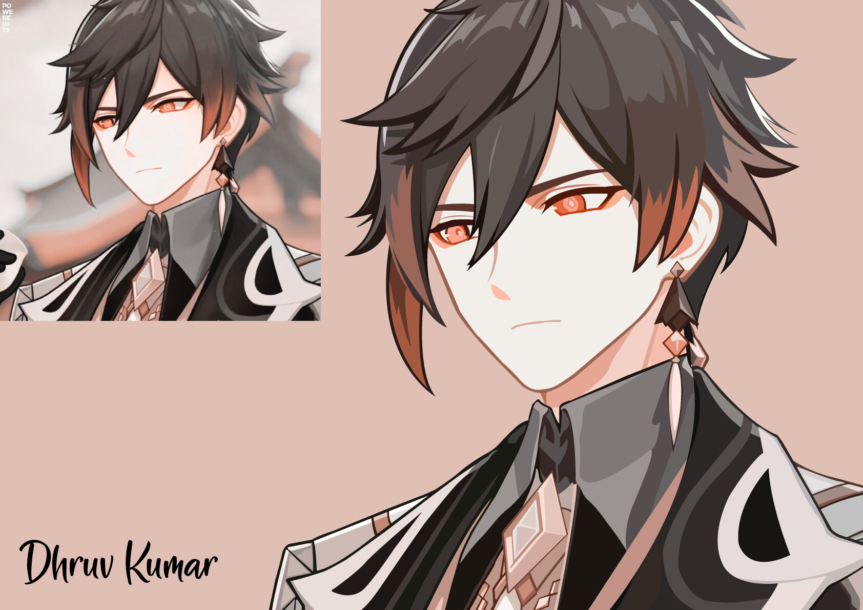 ArtStation - Genshin Impact Zongli Vector art