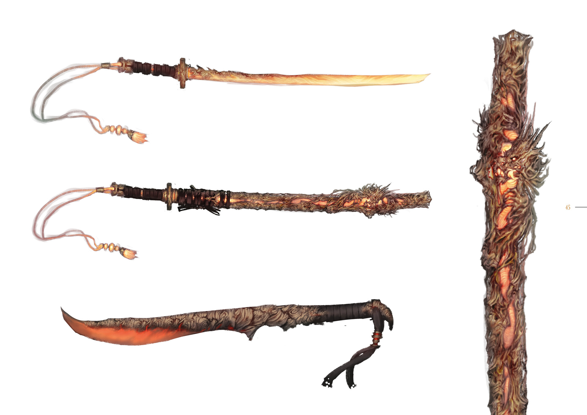 ArtStation - Incandescent weapons