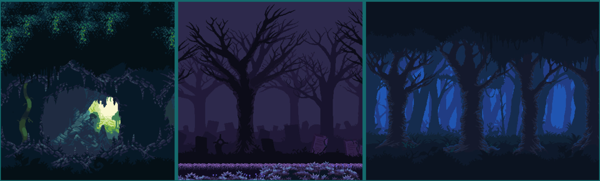 ArtStation - Backgrounds for game levels