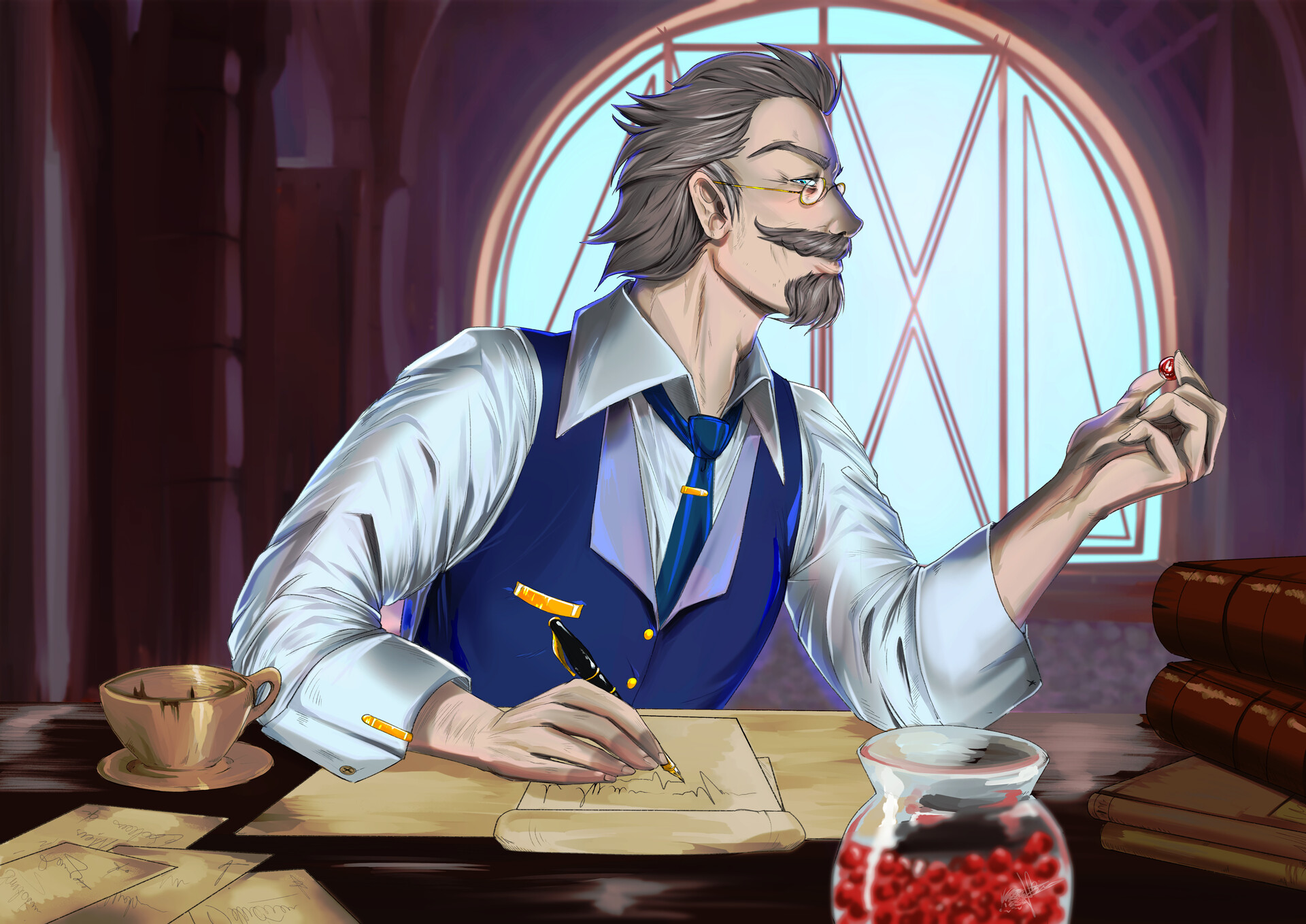 ArtStation - The Doc (commission)