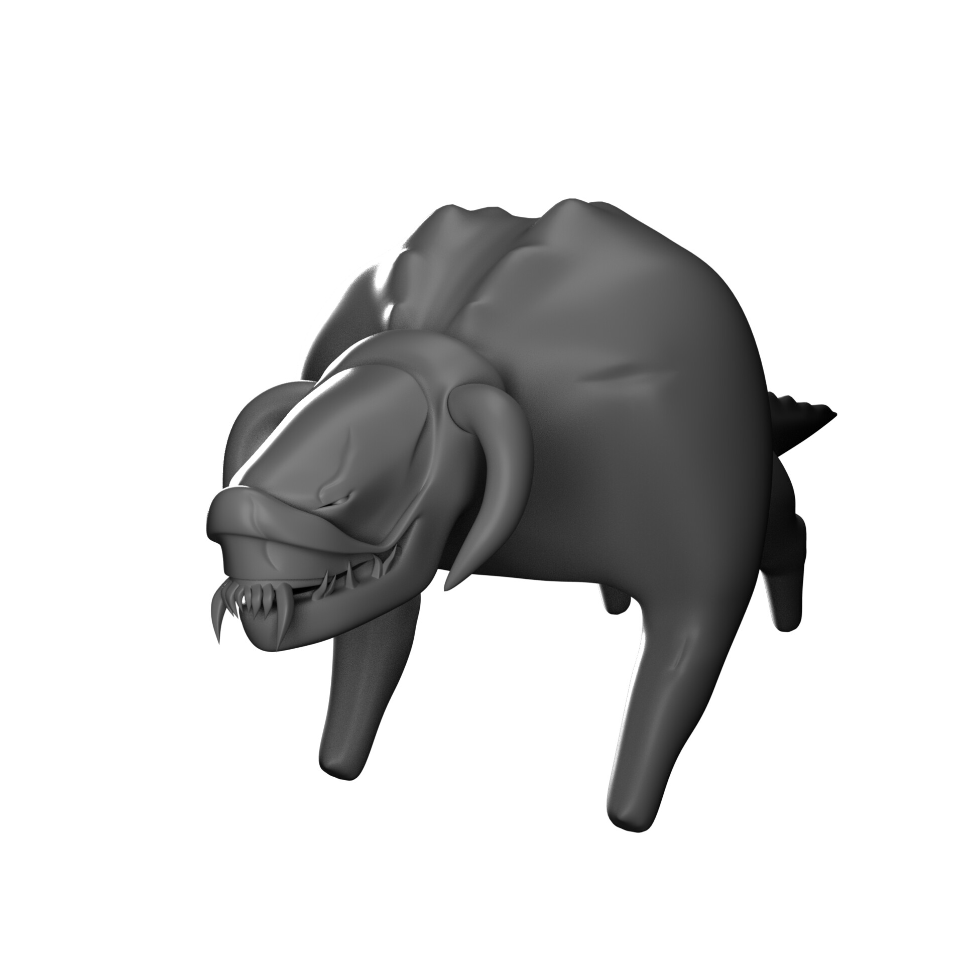 ArtStation - Creature 3d model