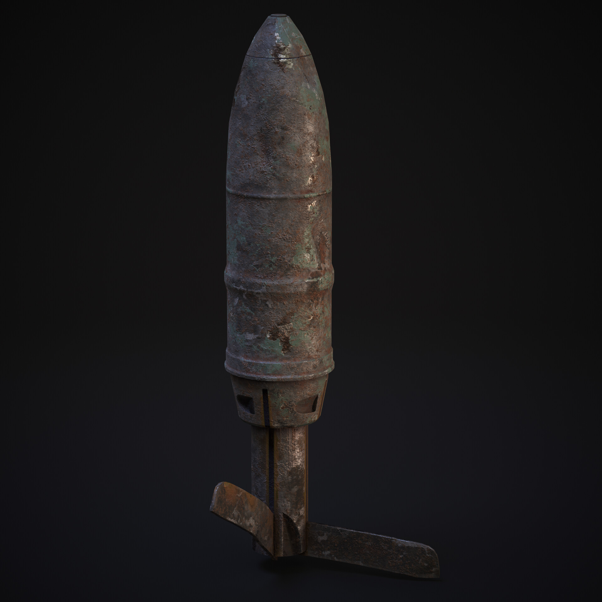 James Howard - ICRC Ukraine Project | 125mm 3of26 HEFS Tank Shell UXO