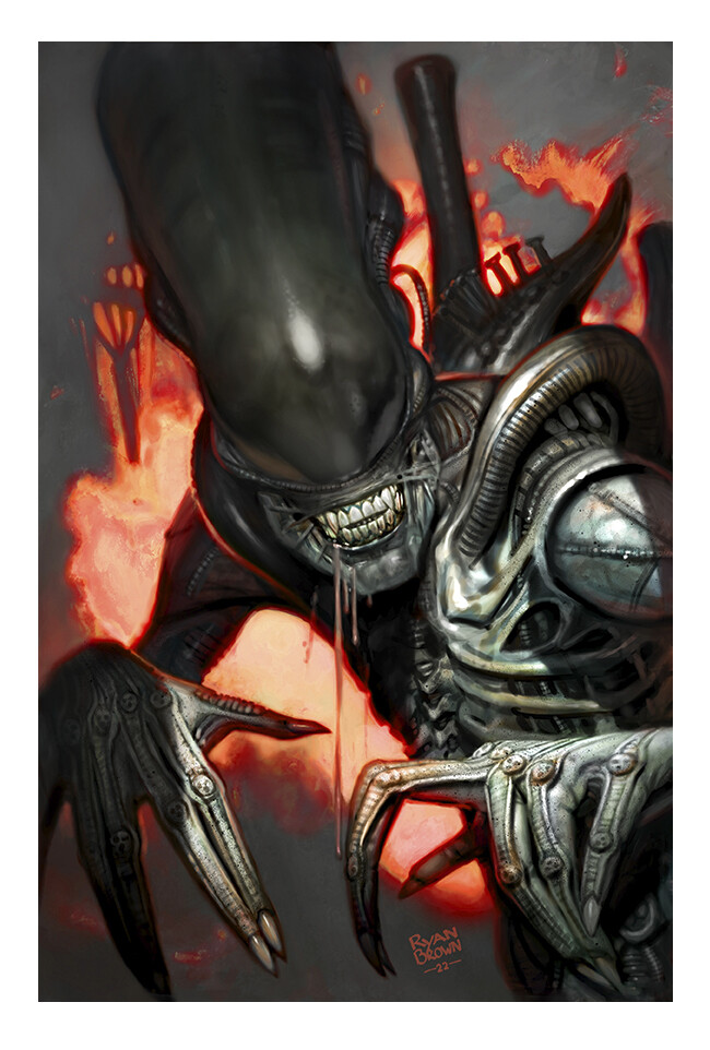 ArtStation - alien cover