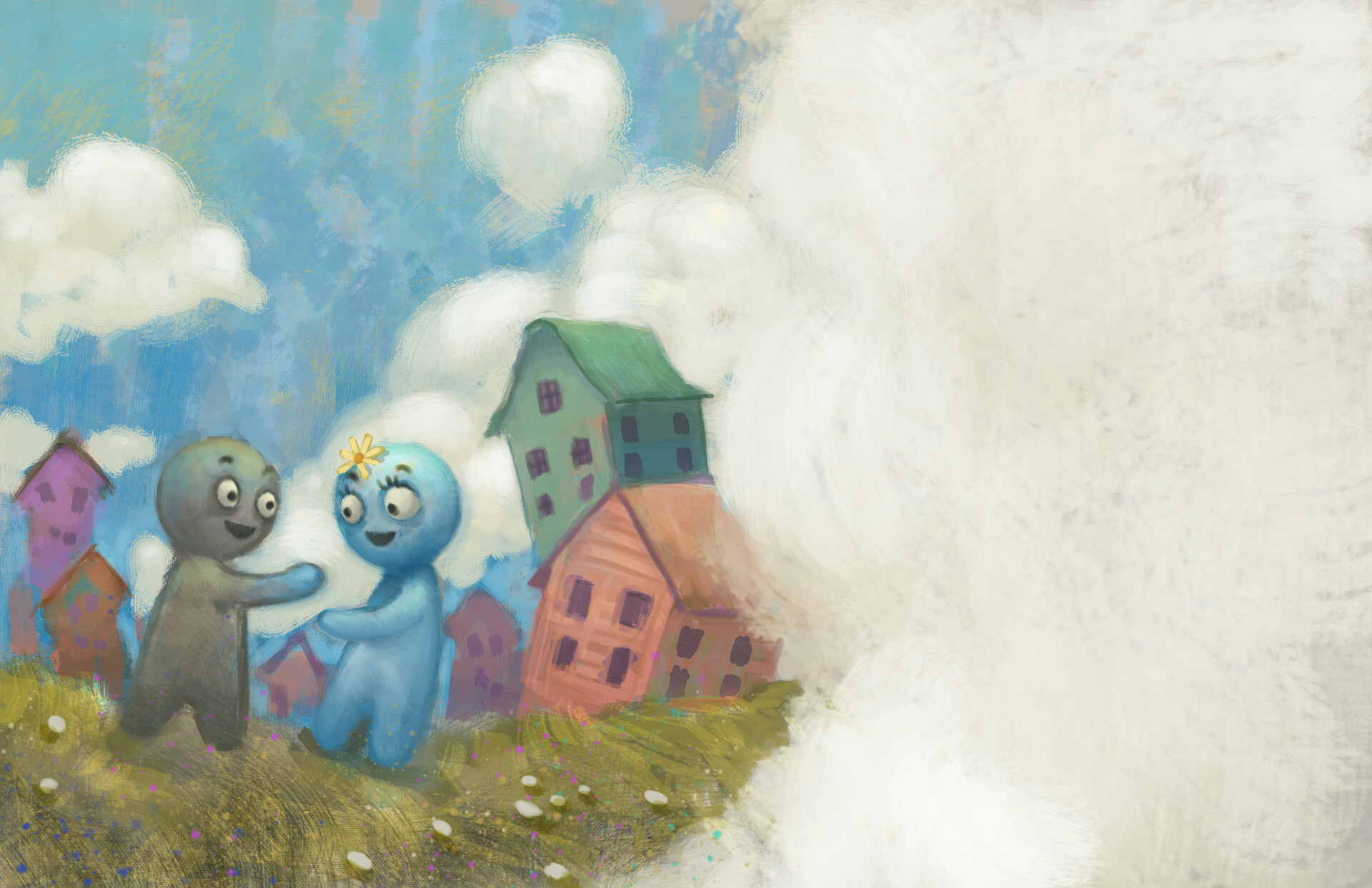 luca - Blue and Grey