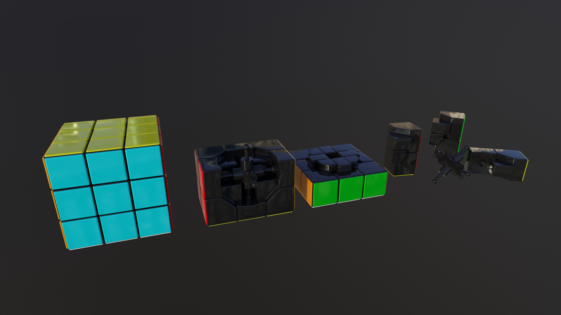 ArtStation - Rubiks Cube