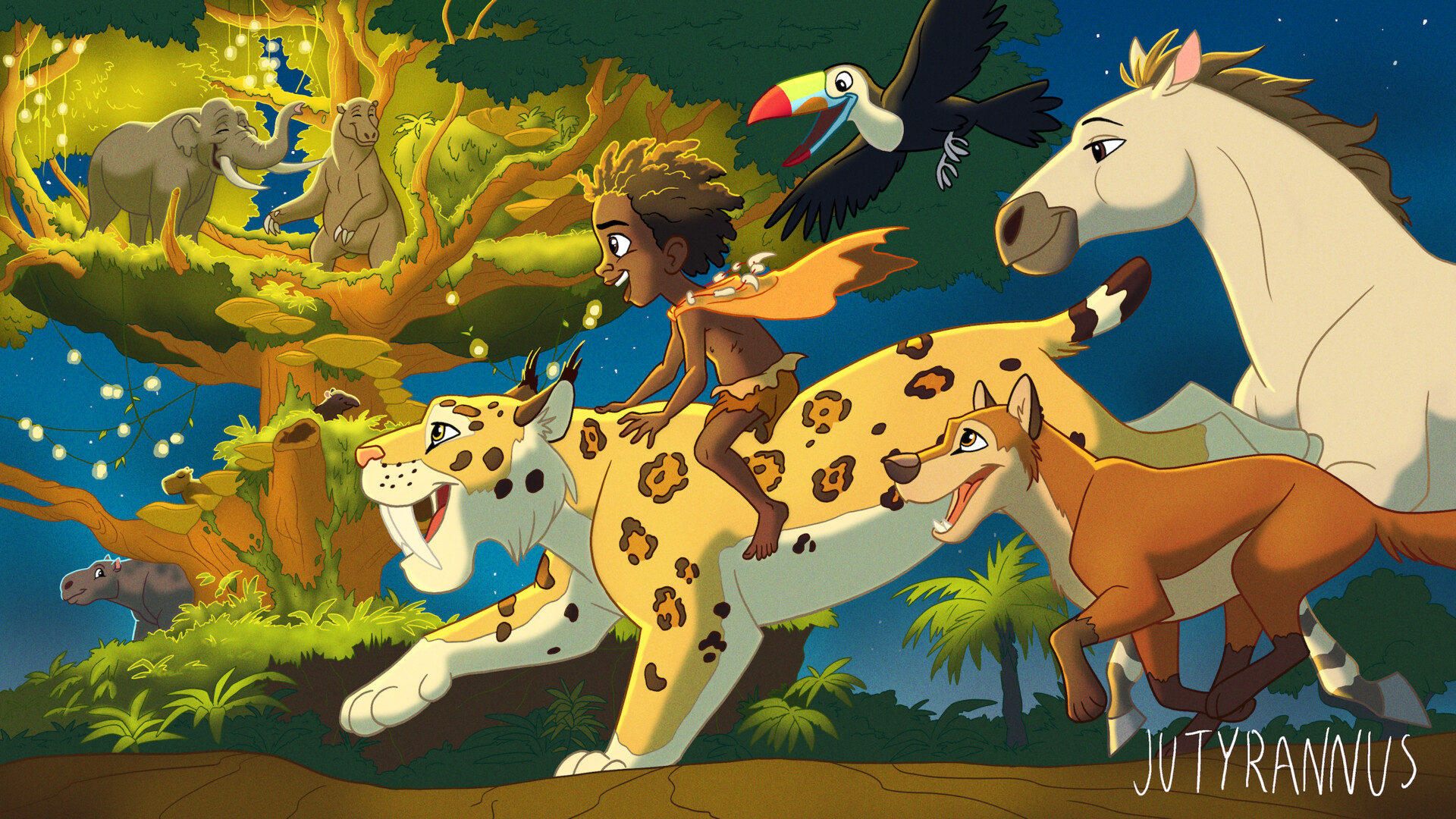 Joakim Juti - Pleistocene Antonio Madrigal (Encanto fanart)