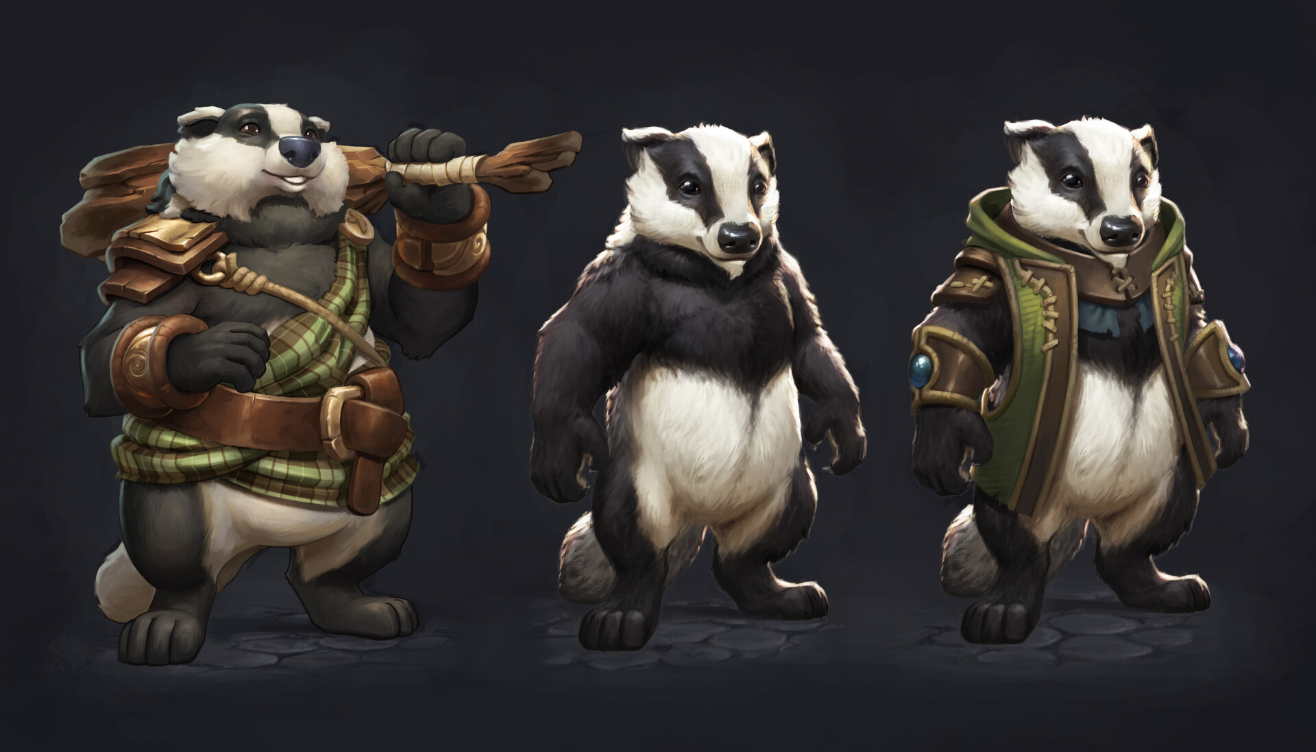 Nik Overdiek - Mouse Game Characters