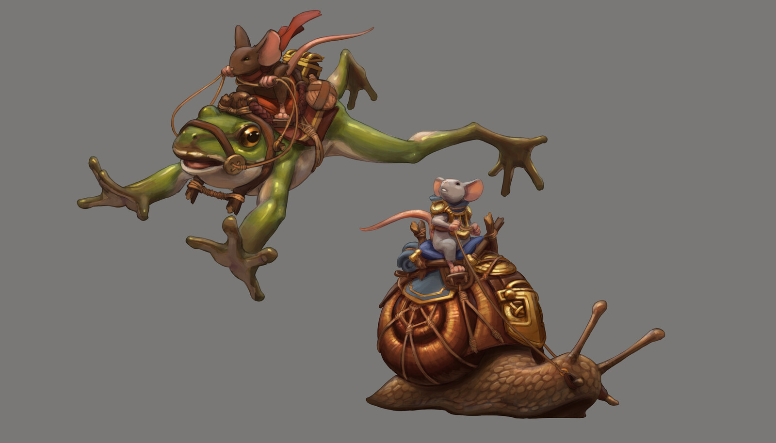 Nik Overdiek - Mouse Game Characters