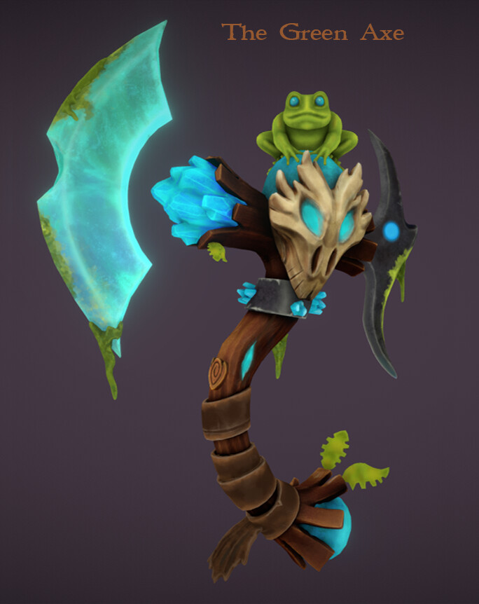 ArtStation - The Green Axe