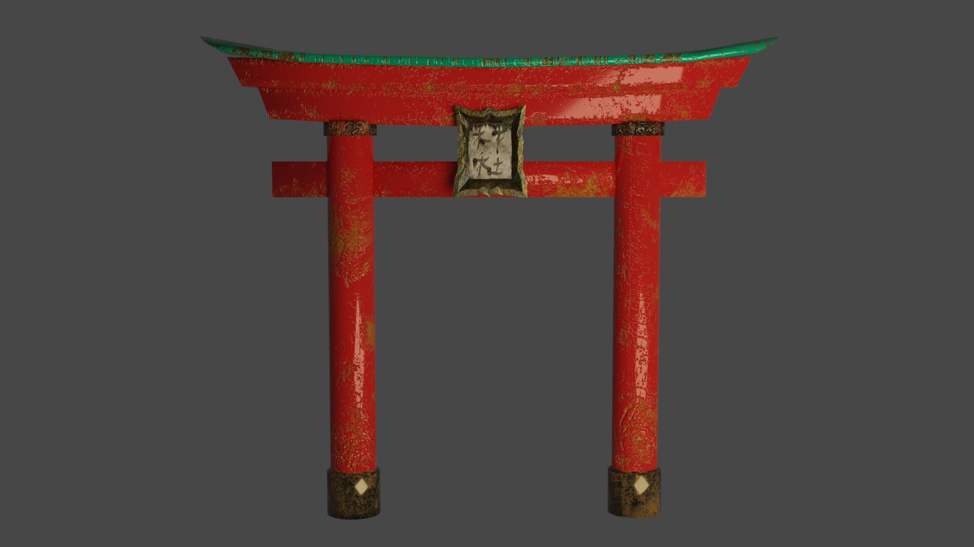 ArtStation - Torii Gate Props