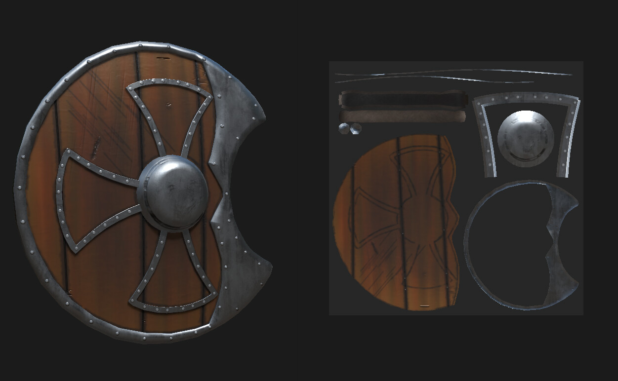 ArtStation - Shield Viking